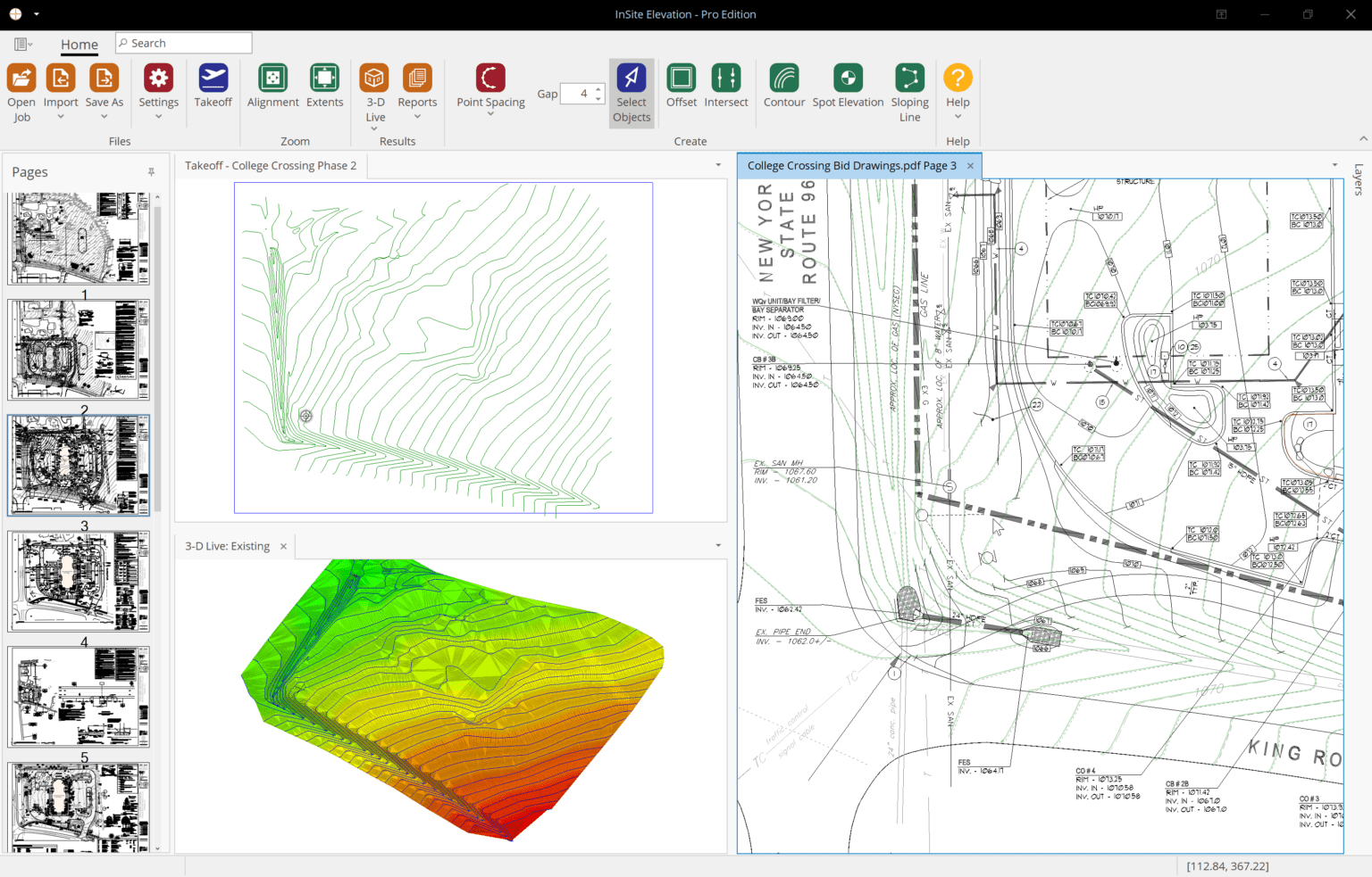 Earthwork Grades | InSite Software