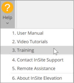 Elevation Pro Weekly Live Live Training | InSite Software